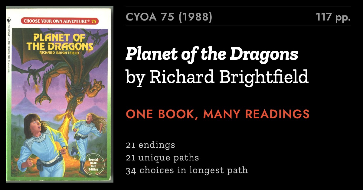 Planet of the Dragons | CYOA