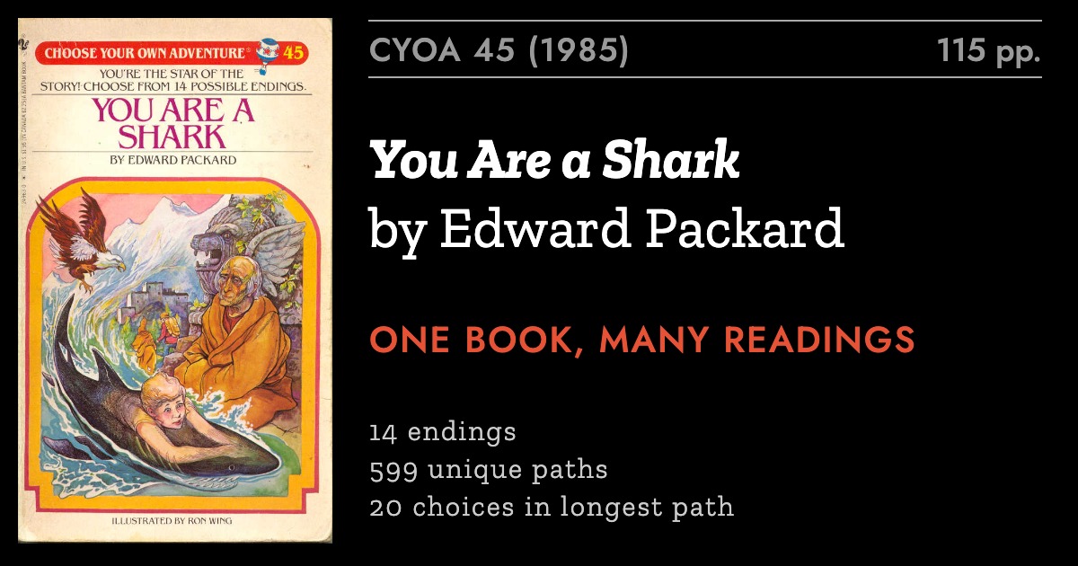 You Are a Shark | CYOA